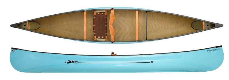 Swift Prospector 13 Solo – Paddle & Portage Canoes